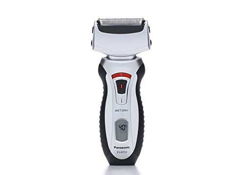 Panasonic ES-RT51-S Arc3 Wet/Dry 3-Blade Pivoting Head Built-in Pop-up Trimmer Cordless Electric Razor for Smooth and Comfortable Shave Travel Pouch Included