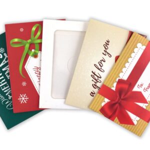 50 Guardian Giftcard Envelopes - Christmas & Holiday Variety Pack