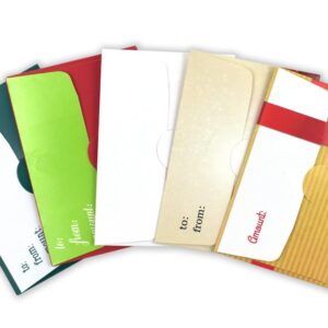 50 Guardian Giftcard Envelopes - Christmas & Holiday Variety Pack