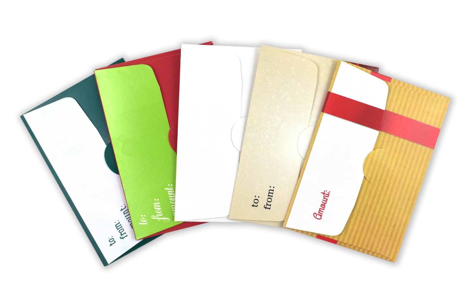 50 Guardian Giftcard Envelopes - Christmas & Holiday Variety Pack