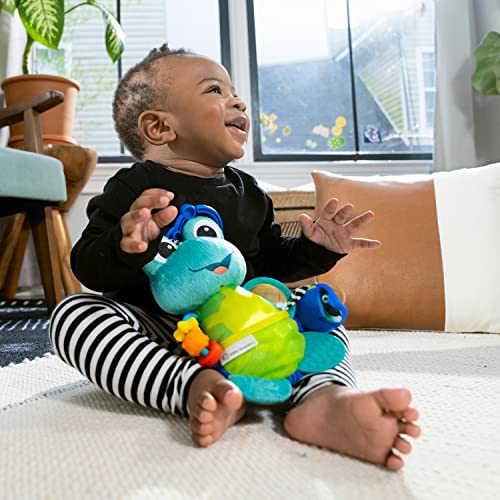 Baby Einstein Ocean Explorers Neptune’s Sensory Sidekick Activity Plush Toy for Ages 0 Months and Up