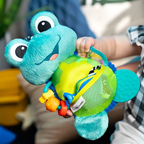 Baby Einstein Ocean Explorers Neptune’s Sensory Sidekick Activity Plush Toy for Ages 0 Months and Up