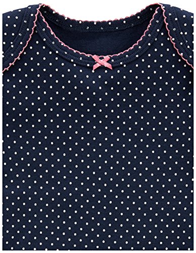 Simple Joys by Carter's Baby Girls' 5-Pack Long-Sleeve Bodysuit, Mint Green/Navy Dots/Pink/Butterflies/Floral, 3-6 Months