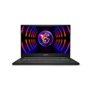 msi stealth 15 15.6" fhd 144hz gaming laptop: intel core i5-13420h, rtx 4060, 16gb ddr5, 512gb nvme ssd, usb-type c, cooler boost trinity+, win11 home: core black a13vf-038us