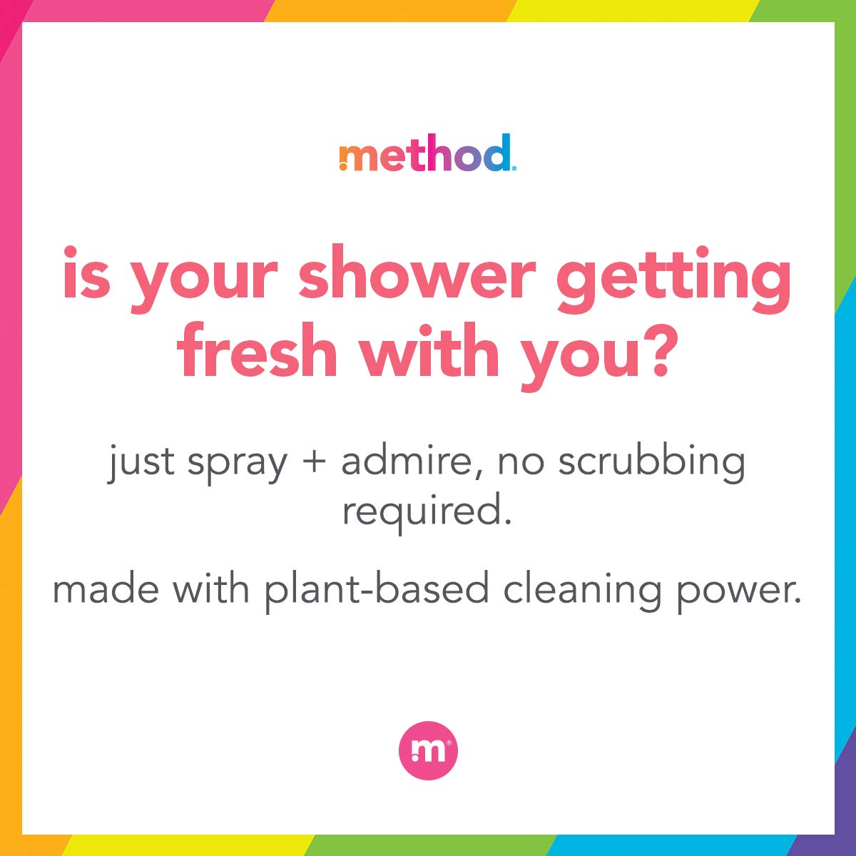 Method Daily Shower Cleaner Spray, Ylang Ylang, For Showers, Tile, Fixtures, Glass and Tubs, 28 oz spray bottle (Pack of 1)