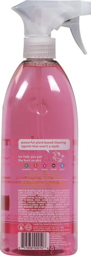 Method All-Purpose Cleaner, Pink Grapefruit, Plant-Based and Biodegradable Formula Perfect for Most Counters, Tiles, Stone, and More, 28 oz spray bottle