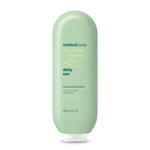 method daily lotion, daily zen, plant-based moisturizer for 24 hours of hydration, 13.5 fl oz (pack of 1)