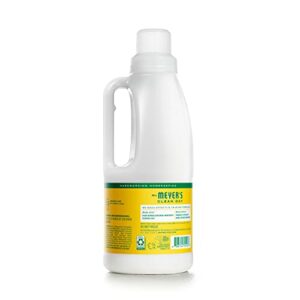 MRS. MEYER'S CLEAN DAY Liquid Fabric Softener, Infused with Essential Oils, Paraben Free, Honeysuckle, 32 oz (32 Loads)