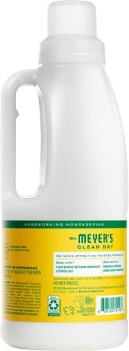 MRS. MEYER'S CLEAN DAY Liquid Fabric Softener, Infused with Essential Oils, Paraben Free, Honeysuckle, 32 oz (32 Loads)