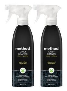 method daily granite & marble cleaner & polish - 28 oz - apple orchard - 2 pk