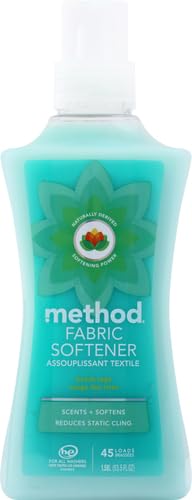 Method Fabric Softener; Beach Sage; 53.5 Ounces; 45 Loads; 1 pack; Packaging May Vary