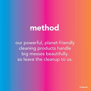 Method Liquid Laundry Detergent, Ginger Mango, 66 Loads Per Bottle, Hypoallergenic + Biodegradable Formula, Plant-Based Stain Remover, 53.5 Fl Oz (Pack of 1)