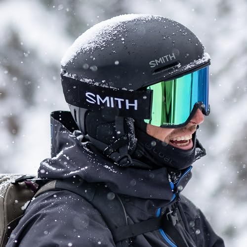 Smith Method Helmet – Adult Snowsports Helmet with MIPS Technology + Zonal Koroyd Coverage – Lightweight Protection for Skiing & Snowboarding – for Men & Women – Matte Black, Large