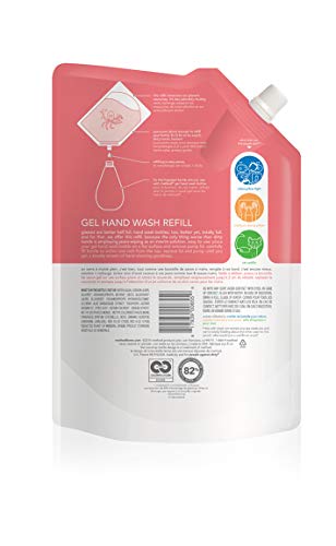 Method Gel Hand Soap Refill, Pink Grapefruit, Biodegradable Formula, 34 Fl Oz (Pack of 1)