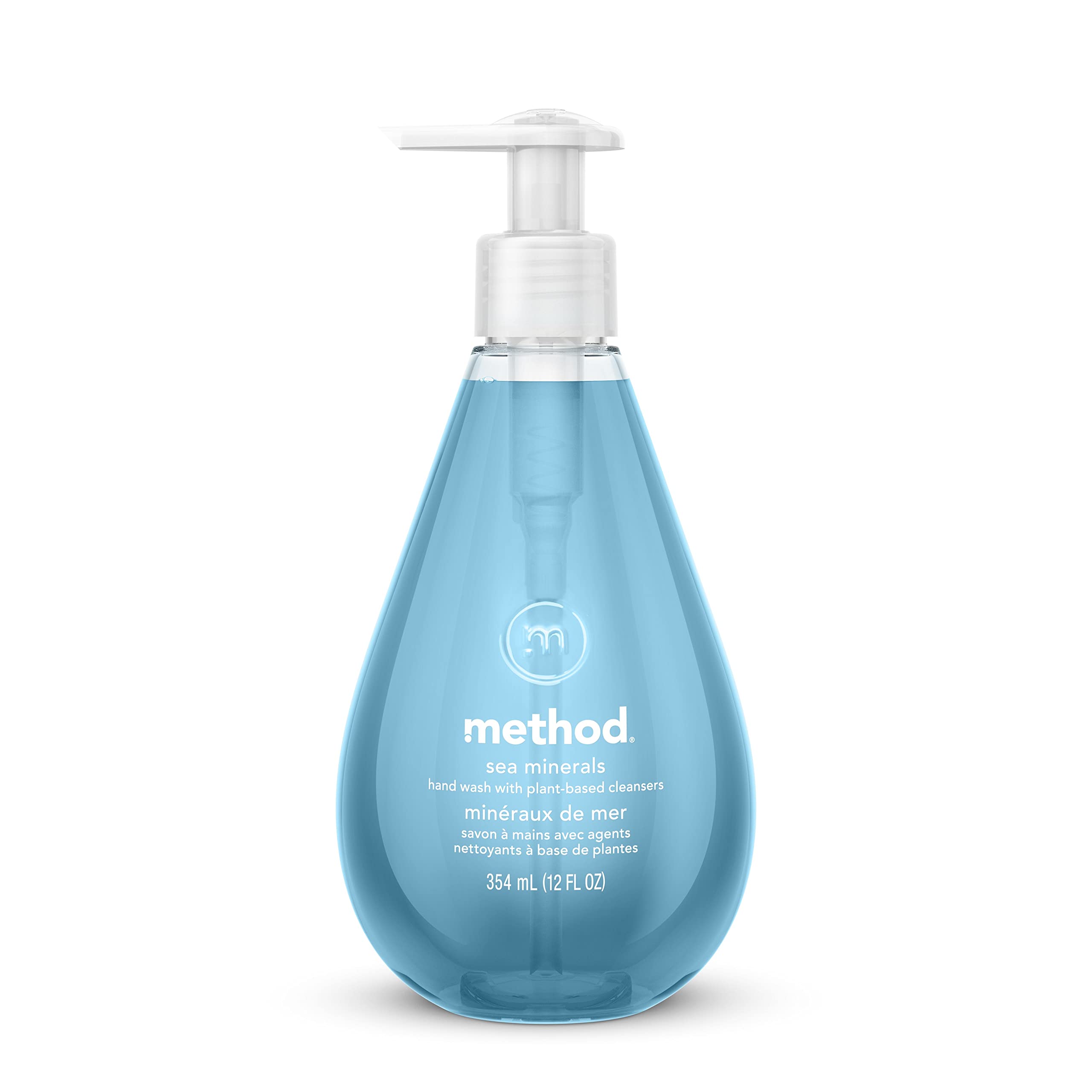 Method Gel Hand Soap, Sea Minerals, Biodegradable Formula, 12 fl oz (Pack of 1)