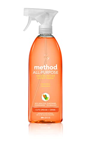 Method All Purpose Natural Surface Cleaning Spray - 28 Fl Oz (Pack of 1) - Clementine