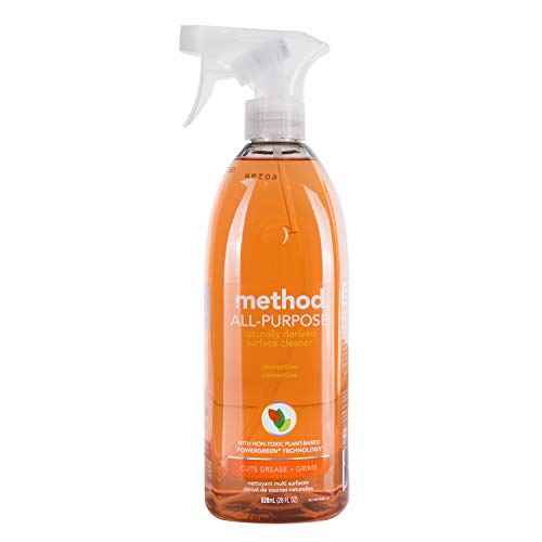 Method All Purpose Natural Surface Cleaning Spray - 28 Fl Oz (Pack of 1) - Clementine