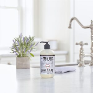 mrs. meyer's clean day hand soap, made with essential oils, biodegradable formula, lavender, 12.5 fl. oz