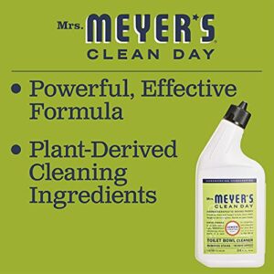 MRS. MEYER'S CLEAN DAY Liquid Toilet Bowl Cleaner, Stain Removing, Lemon Verbena, 24 oz