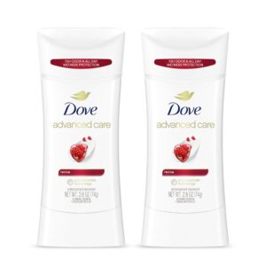 Dove Advanced Care Antiperspirant Deodorant Stick for Women Revive for 48 Hour Protection And Soft And Comfortable Underarms 2.6 oz, 2 Count