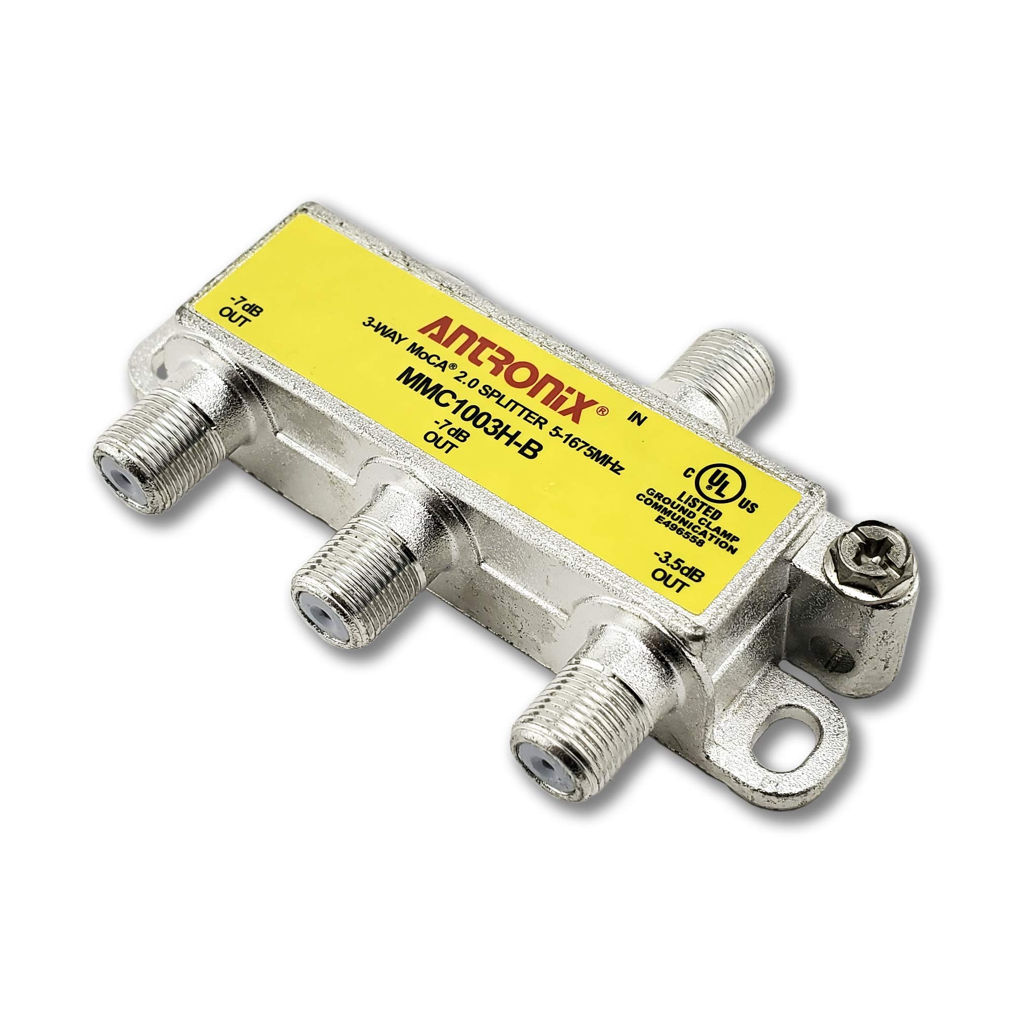 3 Way Antronix MMC1003H-B 5-1675 MHz MoCA 2.0 Splitter for Frontier Formerly Verizon Fios