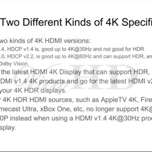 U9 ViewHD 1 in 2 out HDMI 2.0 18Gbps 1x2 Splitter with automatic 4K to 1080P Downscaler / 4K@60Hz / HDR and Dolby Vision / HDCP 2.2 / 1 Input to 2 Outputs / EDID Control | Model: UHD1X2S