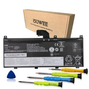 OUWEE L18M6P90 Laptop Battery Compatible with Lenovo ThinkPad P53 Series Notebook 02DL028 5B10W13901 SB10K97664 L18C6P90 02DL029 5B10W13902 SB10K97665 11.25V 90Wh 8000mAh 6-Cell