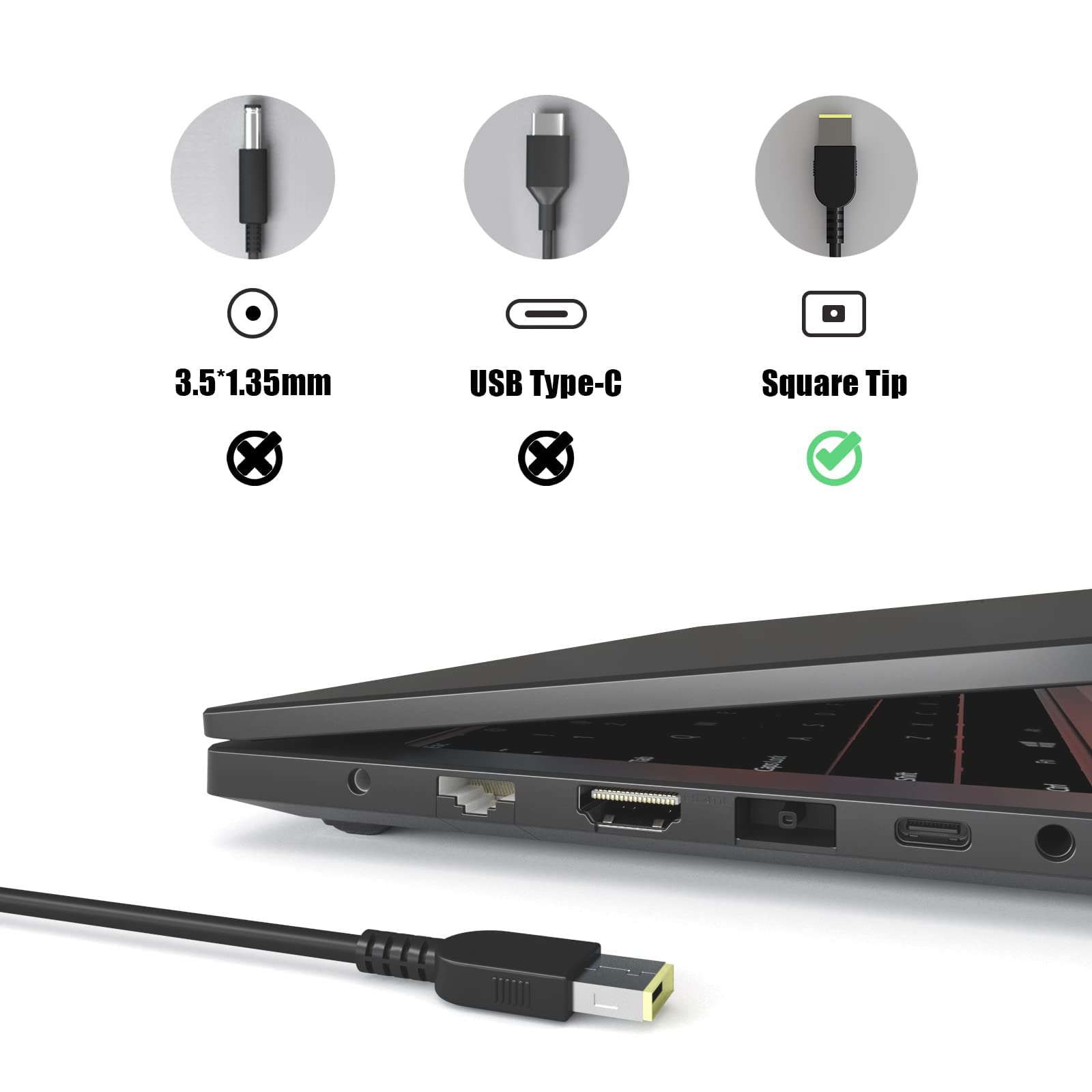 230W Charger Fit for Lenovo Legion 5-15 5i-15 5P-15 5Pro-16 Y540-15 Y545-15 Ideapad Legion Y900 Y910 Y920 Y730 Y740 Y7000 Thinkpad P51 P52 P53 P51 P50 P70 Laptop Power Adapter Supply Cord