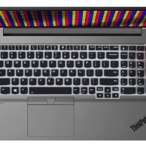 CaseBuy Keyboard Cover for 2022 15.6" Lenovo ThinkPad E15 Gen 4 3 2 T15 L15 T15p Gen 3 2 1 L15 P51s P52 P52s P53 P72 P73/ThinkPad E580 E590 E595 L580 L590/ThinkPad T570 T575 T580 T590, Gradual Mint