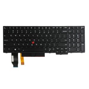 autens replacement us keyboard for lenovo thinkpad e580 e585 l580 e590 e595 l590 t590 p52 p72 p53 p53s p73 (not fit p52s) laptop (backlight)