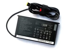 20v 8.5a 170w ac adapter charger compatible with thinkpad p53 p70 p71 p72 p73 p15 for legion y7000 y7000p y9000k y520-15 r720 y520 y92 p/n:adl170sdc3a psa10r16886 02dl140 adl230ndc3a t15p-20