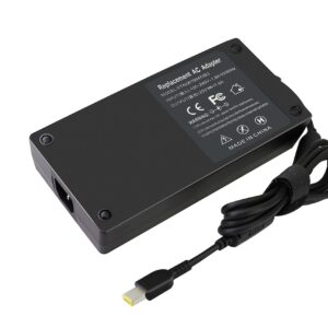 230w Laptop Charger Slim Laptop AC Adapter for Lenovo ADL230SDC3A Legion 5 7 Charger 5-15ARH05H Y540 Y545 Y7000 Y7000P 230W 4X20E75111 for Lenovo ThinkPad P53 P72 Laptop Adapter Power Supply Cord