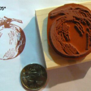 Apple Rubber Stamp P53