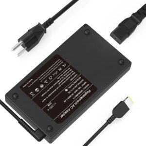 new replacement lenovo 230w ac adapter compatible with lenovo legion 5 charger, lenovo ideapad legion y920 y910 y900 y740 y730 y7000 y545 y540 lenovo thinkpad p73 p53 p72 p52 p71 p51 p70 p50