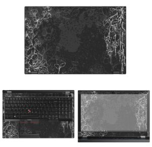 decalrus - protective decal skin sticker for lenovo thinkpad p53 (15.6" screen) case cover wrap lethnkpd15_p53-169