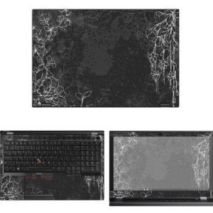 Decalrus - Protective Decal Skin Sticker for Lenovo ThinkPad P53 (15.6" Screen) case Cover wrap LEthnkpd15_P53-169