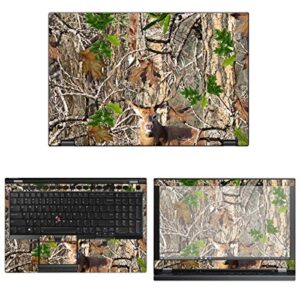 decalrus - protective decal camo skin sticker for lenovo thinkpad p53 (15.6" screen) case cover wrap lethnkpd15_p53-217