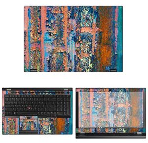 decalrus - protective decal skin sticker for lenovo thinkpad p53 (15.6" screen) case cover wrap lethnkpd15_p53-262