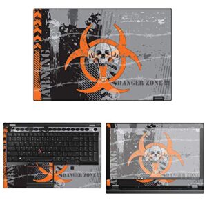 decalrus - protective decal skin sticker for lenovo thinkpad p53 (15.6" screen) case cover wrap lethnkpd15_p53-180