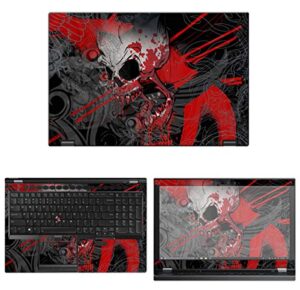 decalrus - protective decal skin sticker for lenovo thinkpad p53 (15.6" screen) case cover wrap lethnkpd15_p53-188