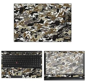 decalrus - protective decal skin sticker for lenovo thinkpad p53 (15.6" screen) case cover wrap lethnkpd15_p53-194