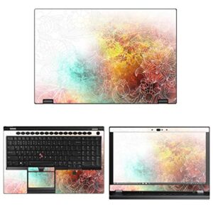 decalrus - protective decal skin sticker for lenovo thinkpad p53 (15.6" screen) case cover wrap lethnkpd15_p53-119