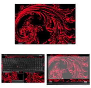 decalrus - protective decal skin sticker for lenovo thinkpad p53 (15.6" screen) case cover wrap lethnkpd15_p53-127