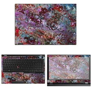 decalrus - protective decal paint skin sticker for lenovo thinkpad p53 (15.6" screen) case cover wrap lethnkpd15_p53-236