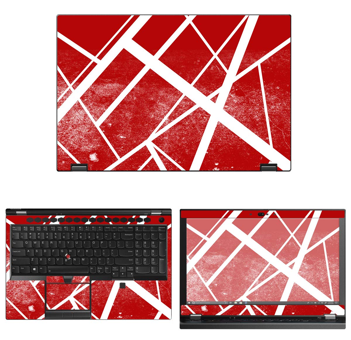 Decalrus - Protective Decal Skin Sticker for Lenovo ThinkPad P53 (15.6" Screen) case Cover wrap LEthnkpd15_P53-131