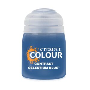 citadel contrast paint - celestium blue - 18ml pot