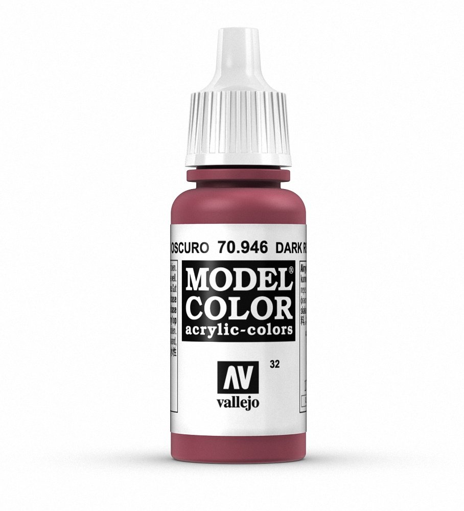 Vallejo Acrylic Paint, Dark Red