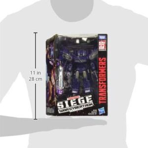 Transformers Generations War for Cybertron: Siege Leader Class WFC-S14 Shockwave Action Figure