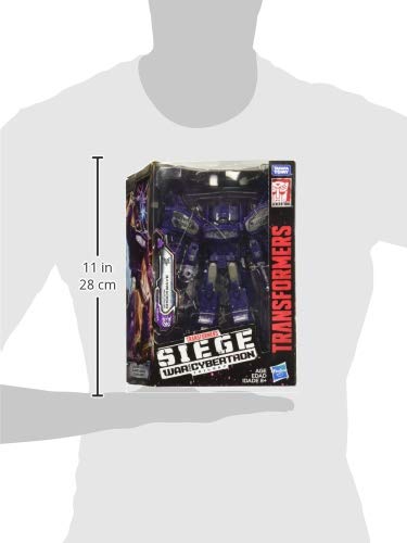 Transformers Generations War for Cybertron: Siege Leader Class WFC-S14 Shockwave Action Figure