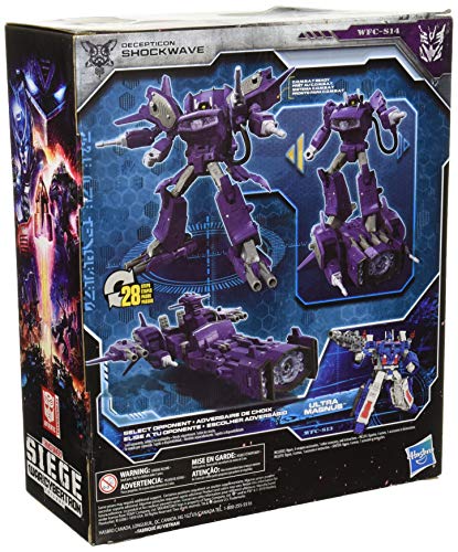 Transformers Generations War for Cybertron: Siege Leader Class WFC-S14 Shockwave Action Figure